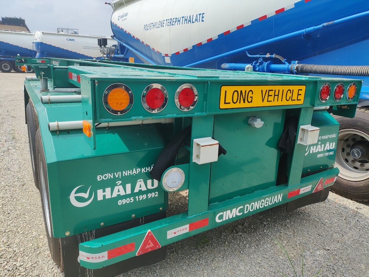 Mooc Xương 2 Trục 20 Feet CIMC