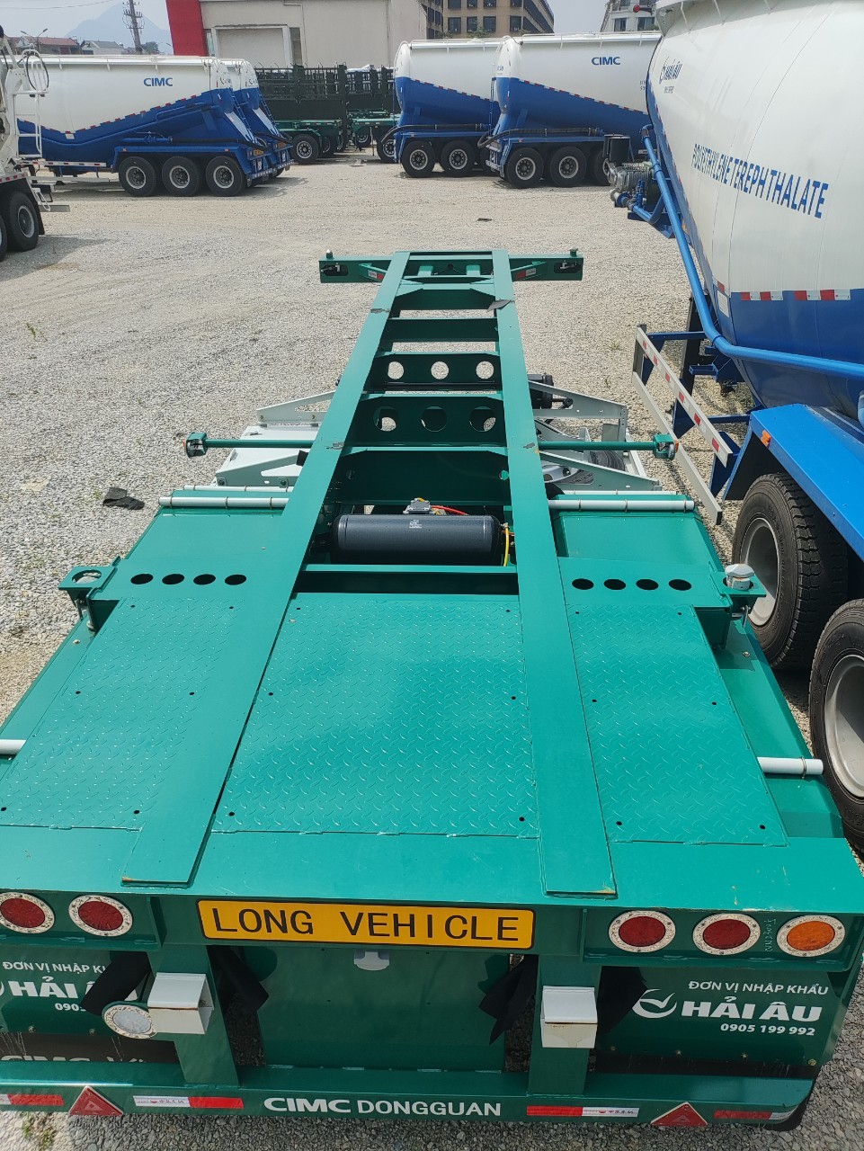 Mooc Xương 2 Trục 20 Feet CIMC